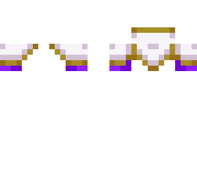 Purple Heart Cape (Twitch Cape) Base (Larger Arms VERS) | Minecraft Skin