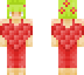 Raspberry Girl | Minecraft Skin