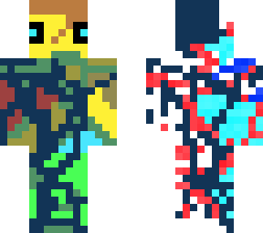 zombie Elemental updated | Minecraft Skin