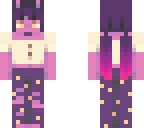 . galactic grapes . | Minecraft Skin