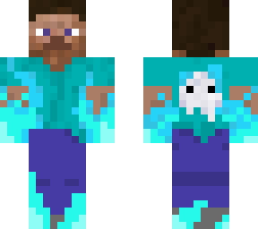 blue steve | Minecraft Skins