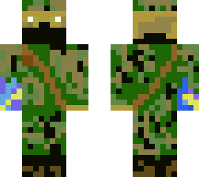 Blue hand guy | Minecraft Skin