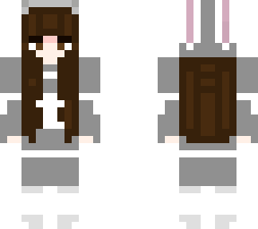 Bunny onesie girly pop | Minecraft Skin