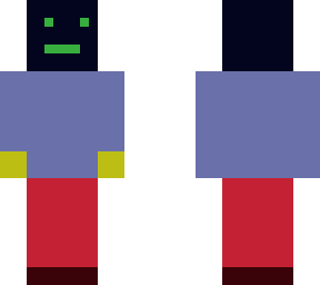 Noob with mask | Minecraft Skin