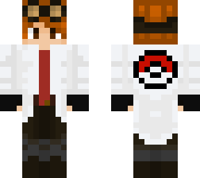 Pokemon Prof | Minecraft Skin