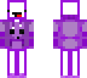 Purple derp slime | Minecraft Skin