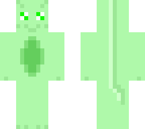 green axolotl | Minecraft Skins