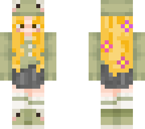 frog girl | Minecraft Skins