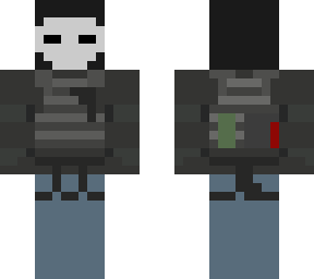 ghost cod call of duty | Minecraft Skins