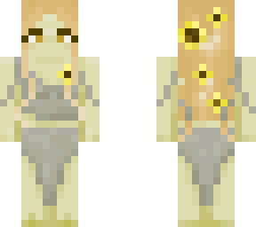 Desert Sunflower Nymph | Minecraft Skin