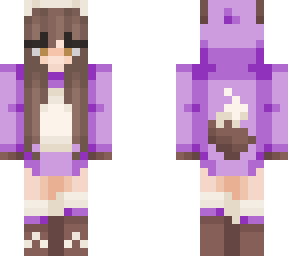 purple fox | Minecraft Skins