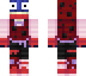 Greninja Red Radishes MC Mayhem | Minecraft Skin