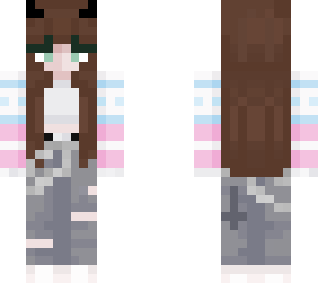 Transgender girl (demon) | Minecraft Skin
