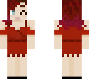 red dress | Minecraft Skins