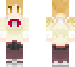 Tomoe Mami Madoka Magica | Minecraft Skin