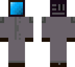 Tv Man | Minecraft Skin