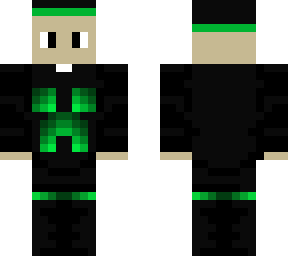 dark creeper gamer | Minecraft Skin