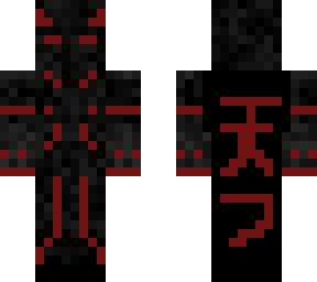 Dark Knight Herobrine (masked) | Minecraft Skin