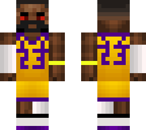 lebron james lakers | Minecraft Skins