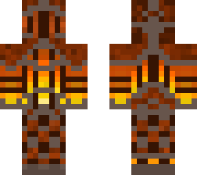fire monster | Minecraft Skins