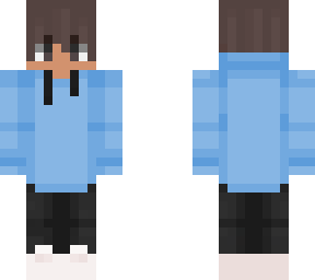 light blue boy | Minecraft Skins