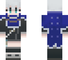 Lilac (Azure Mantle | Minecraft Skin