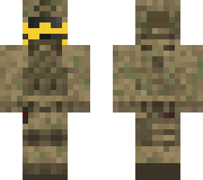 Nusian Ground Forces - HELLMET | Minecraft Skin