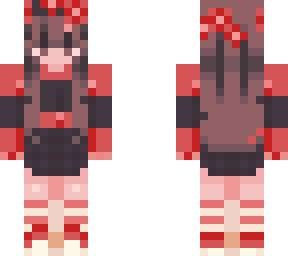 red girl | Minecraft Skin