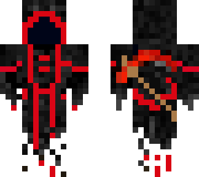 Red grim reper | Minecraft Skin