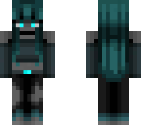 Sculk girl | Minecraft Skin