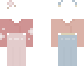 traditional dresses | Minecraft Skin
