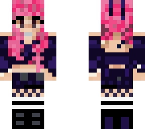 molly goth girl y2k | Minecraft Skin