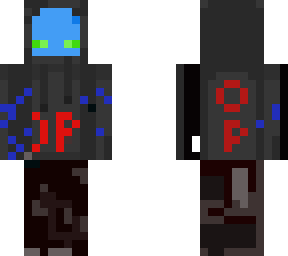 NicroInfinite fan club official chrome skin | Minecraft Skin