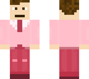 Pink Suit Skin | Minecraft Skin