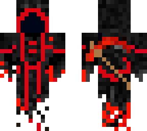 red grim reper | Minecraft Skin