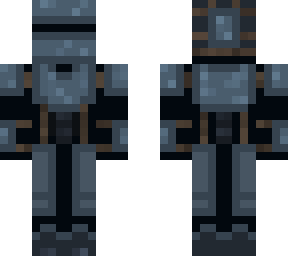 Slate-Armored Brute | Minecraft Skin