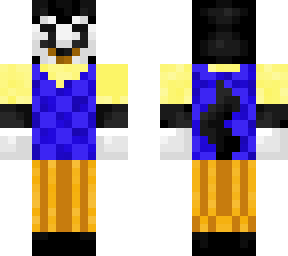 Boris the wolf as Mr peterson/the neighbor | Minecraft Skin