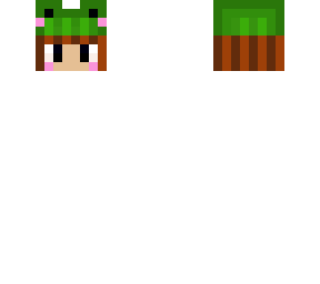 cute frog girl | Minecraft Skins
