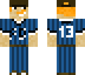 Gnil'town Basses Baseball Jersey | Minecraft Skin