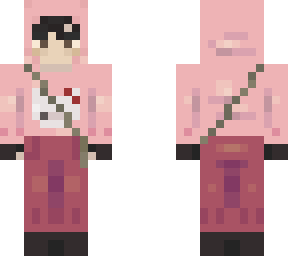 hello kitty simon cry of fear | Minecraft Skin