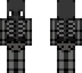 Human Endo Skeleton | Minecraft Skin
