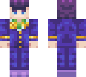Josuke Higashikata - Jojo's Bizarre Adventure | Minecraft Skin