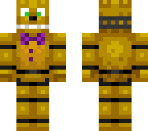 MrOllie Springbonnie remake v2.0 | Minecraft Skin