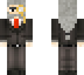 Old man with monocle | Minecraft Skin