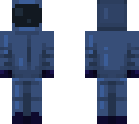 Blue astronaut | Minecraft Skin