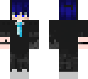 blue side mask | Minecraft Skin