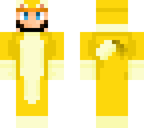 Cat Mario | Minecraft Skin