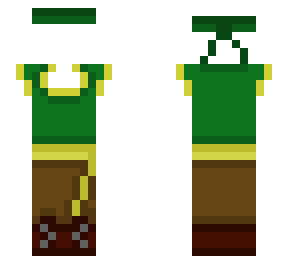 earth bender outfit | Minecraft Skin
