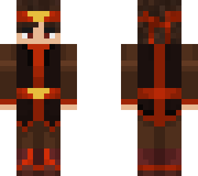 Fire Bender | Minecraft Skin
