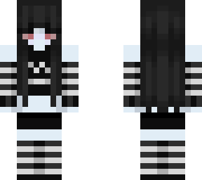 Goth Vampire Girl | Minecraft Skin